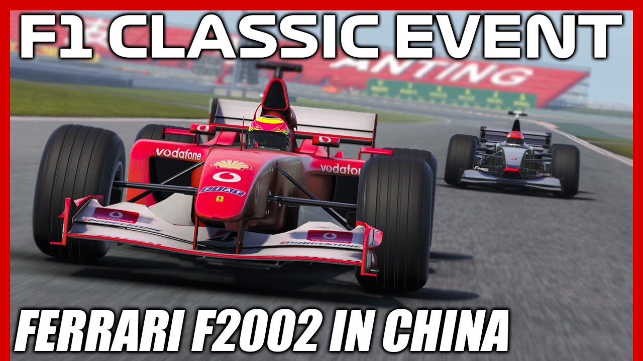 Ferrari F2002 in Shanghai | F1 Classic Event #6 - YouTube