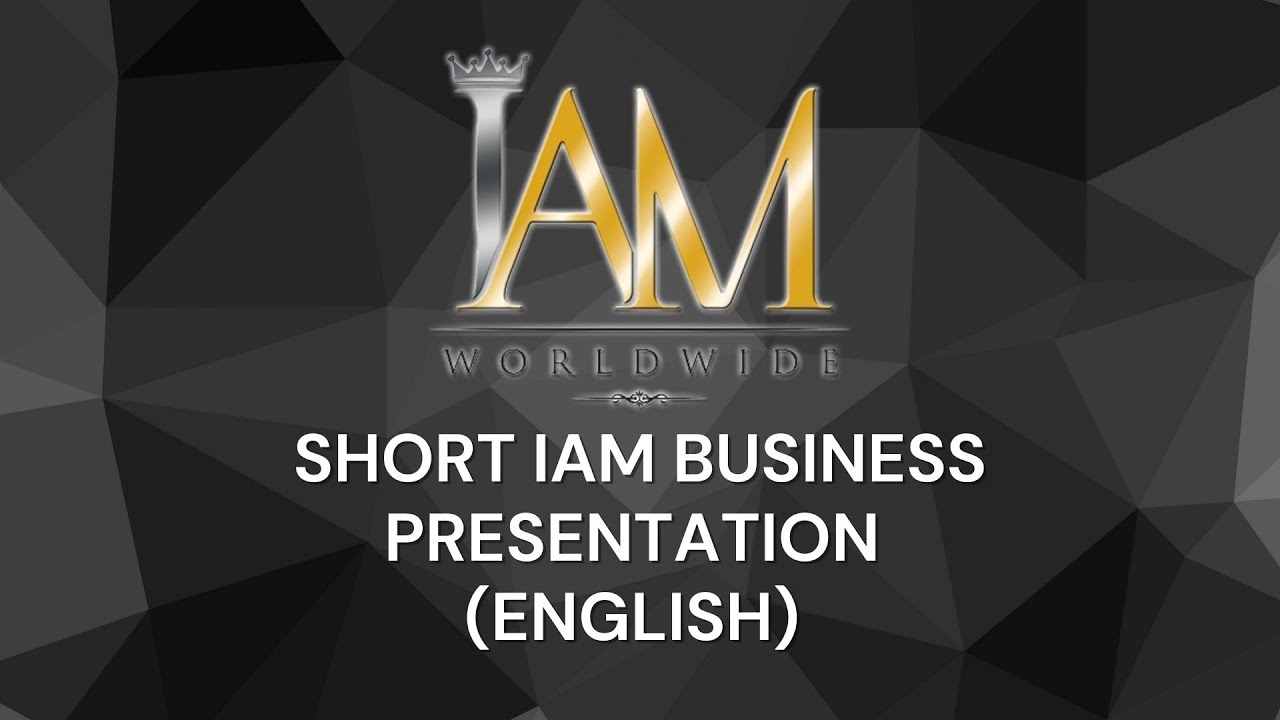 ENGLISH IAM BUSINESS PRESENTATION ( IBP) | 10MINS ONLY | SHORT AND COMPLETE | - YouTube