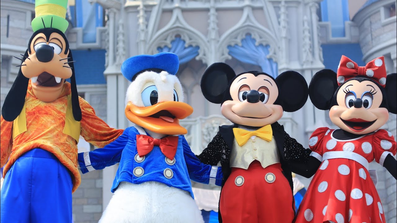 4K Dream Along With Mickey 2015 Magic Kingdom - YouTube