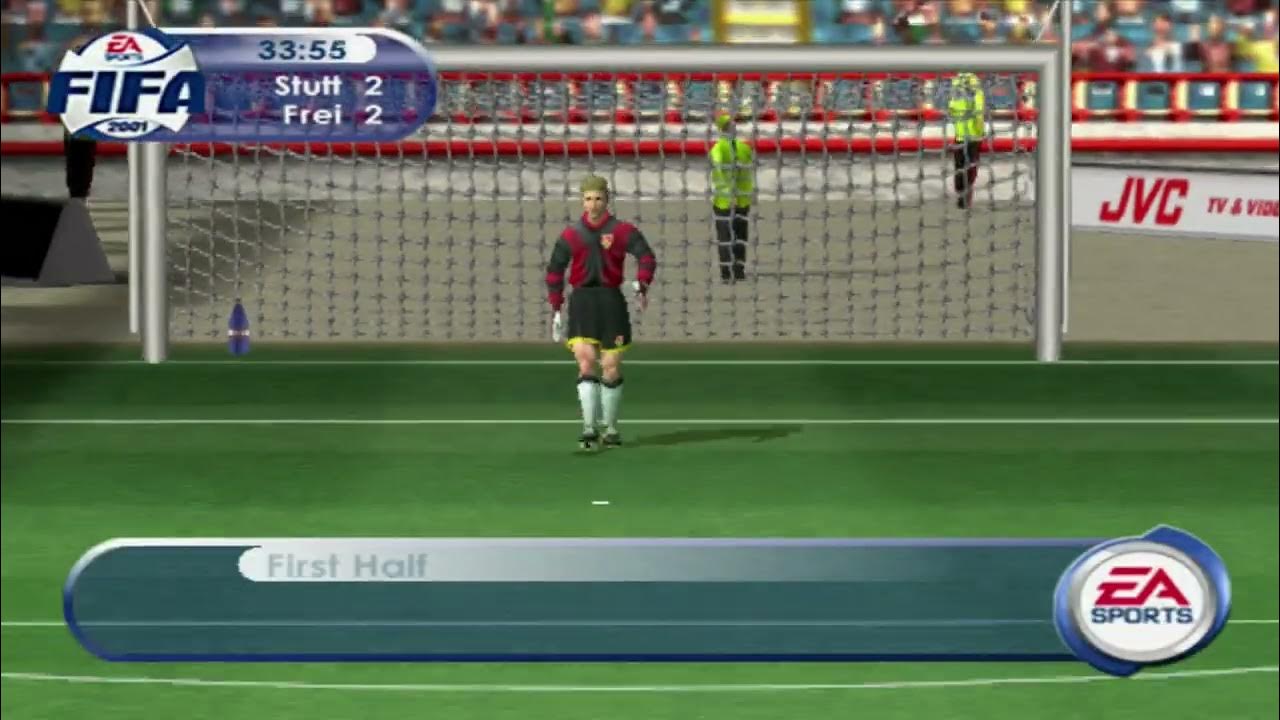 FIFA 2001 (PS2) | Bundesliga - Season 1 | Gameday 14 | VfB Stuttgart vs SC Freiburg - YouTube