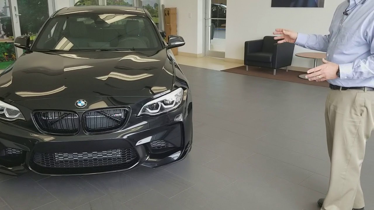 New 2018 BMW M2 in Black Sapphire with Black Leather and Carbon Fiber ...