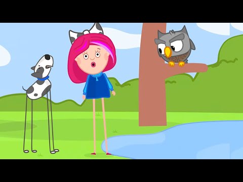 Lehrreicher Zeichentrickfilm für Kinder - Smarta und ihre magische Tasche. Zauberspruch.