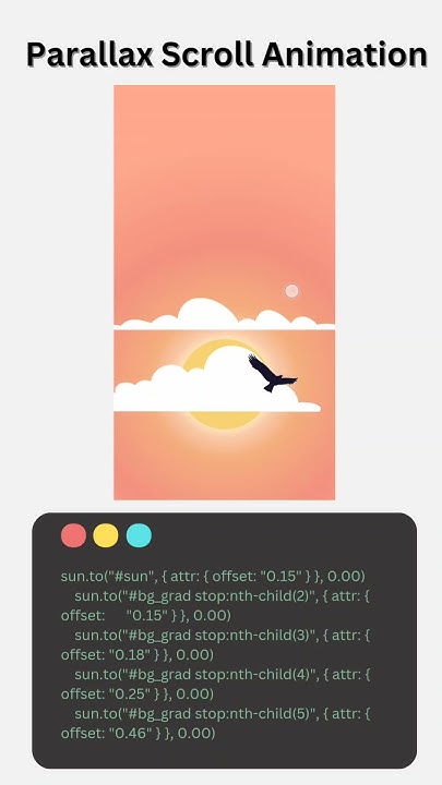 Parallax Scroll Animation 🔥🔥coding Css Animation Scroll Html Javascript Programming