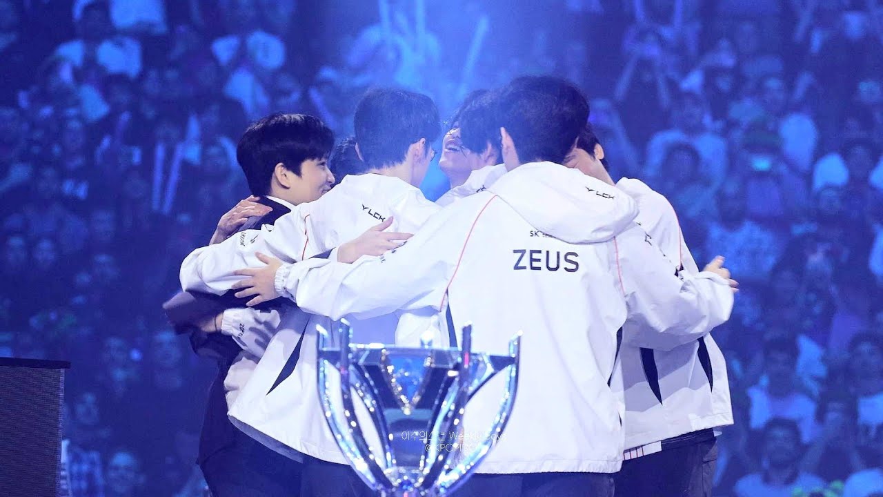 [4K] T1 월즈2024 결승 진출의 순간 T1 is qualified for Worlds 2024 Finals @티원 롤드컵 ...