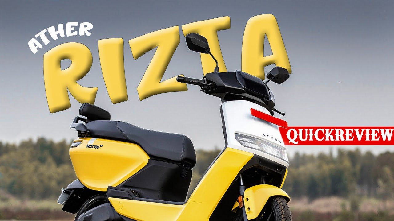Ather Rizta z Quick Review 2025 | Comfort | Space | Range | Colors ...