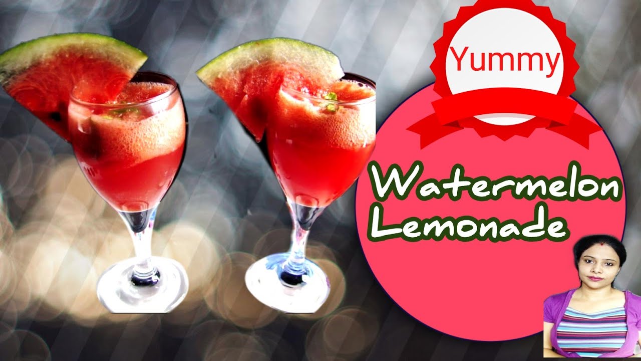 Watermelon || Lemon || Refreshing Watermelon Lemonade - YouTube