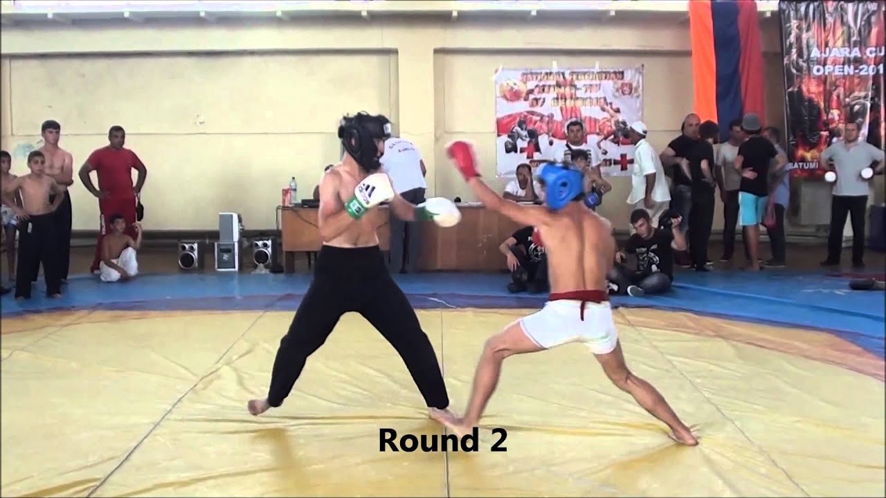 Khridoli fighter Beqa Gogaladze(Georgia) vs fighter from Armenia.Final ...