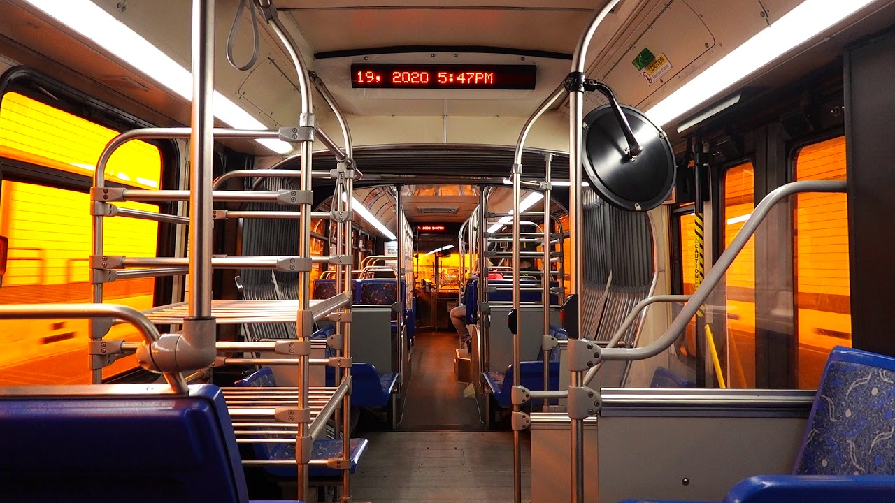MBTA Bus : On-Board 2005 Neoplan AN460LF Dual-Mode Electric Trolleybus ...