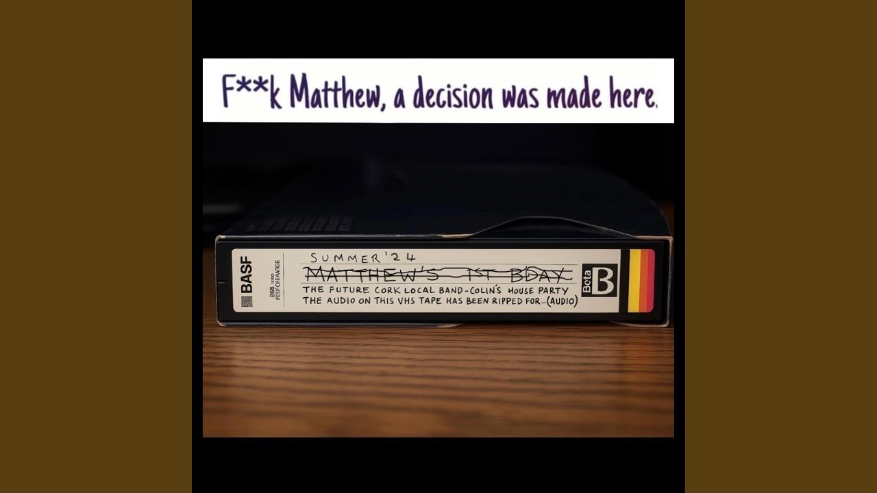 The Following Audio on This VHS Tape Has Been Ripped for the use of the ...