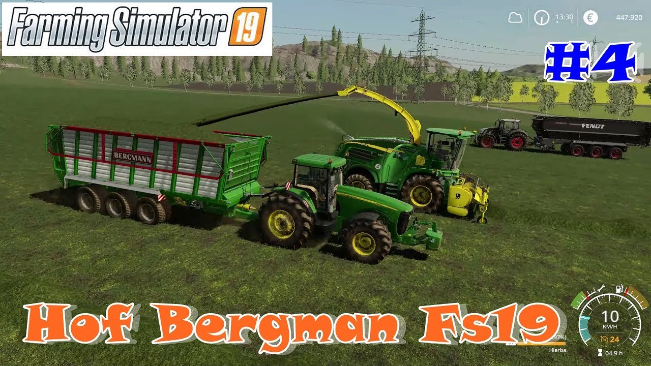 Farming Simulator 2019.Hof Bergmann Fs19#4.Timelapse#4 - YouTube