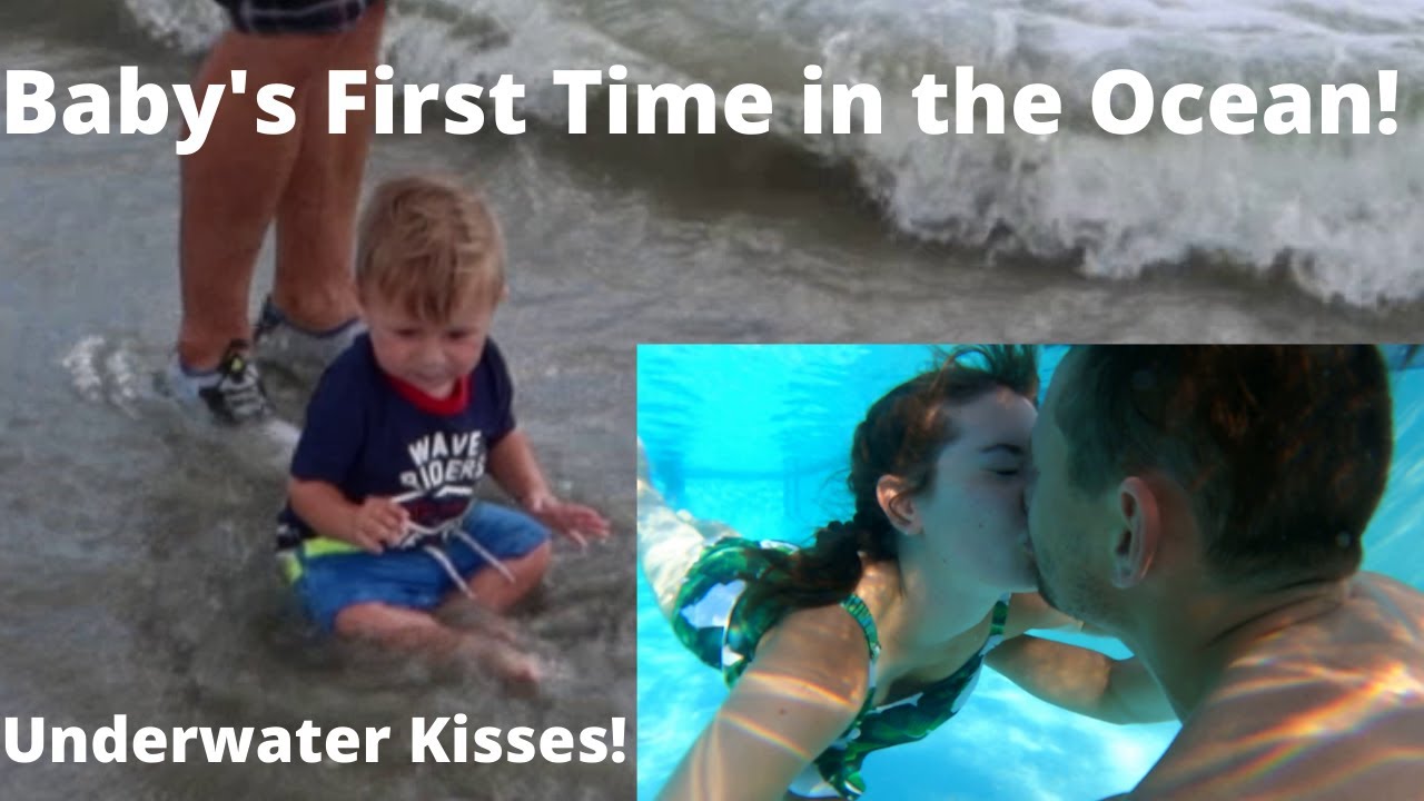 Babys First Time in the Ocean! | Myrtle Beach Family Vacation ...