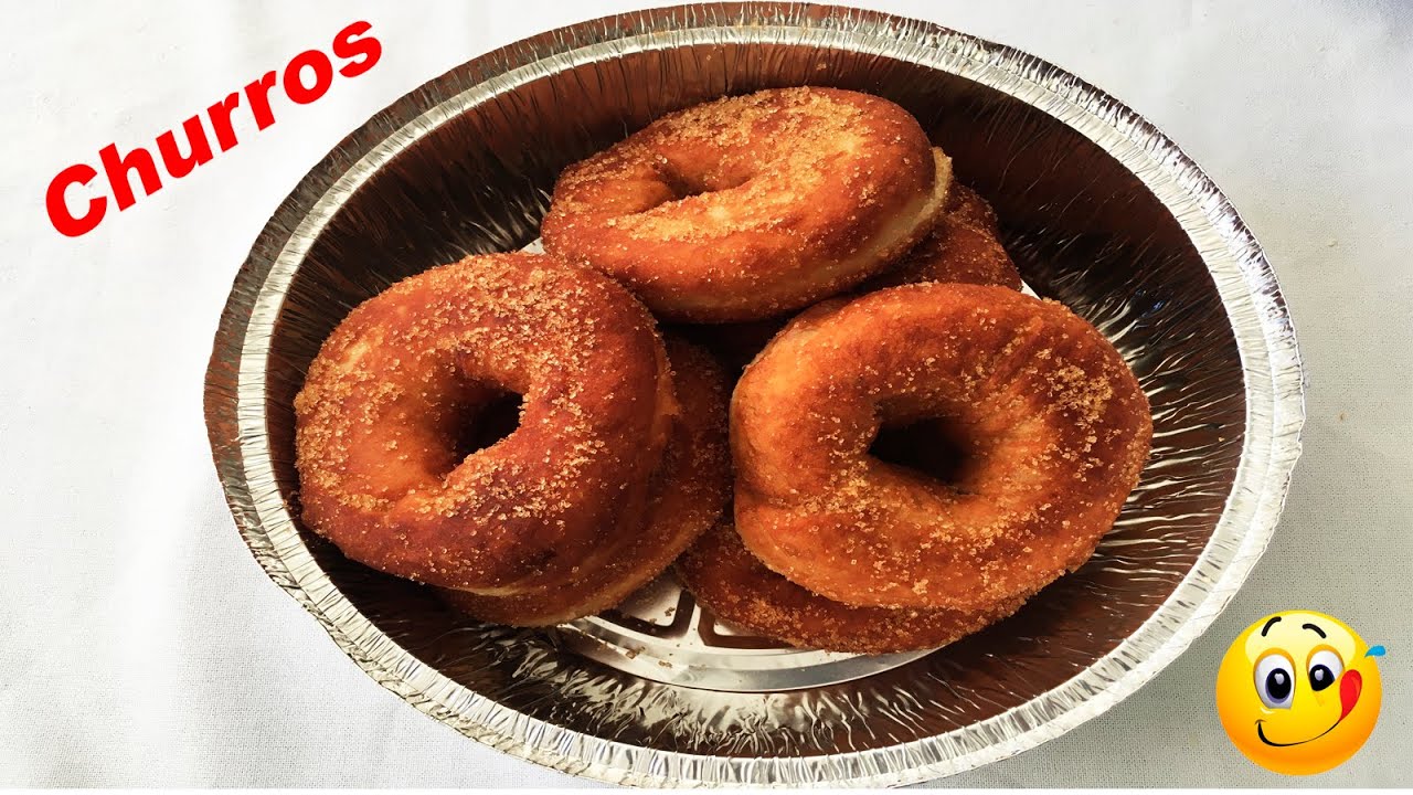Como hacer CHURROS caseros COLOMBIANOS fácil - YouTube