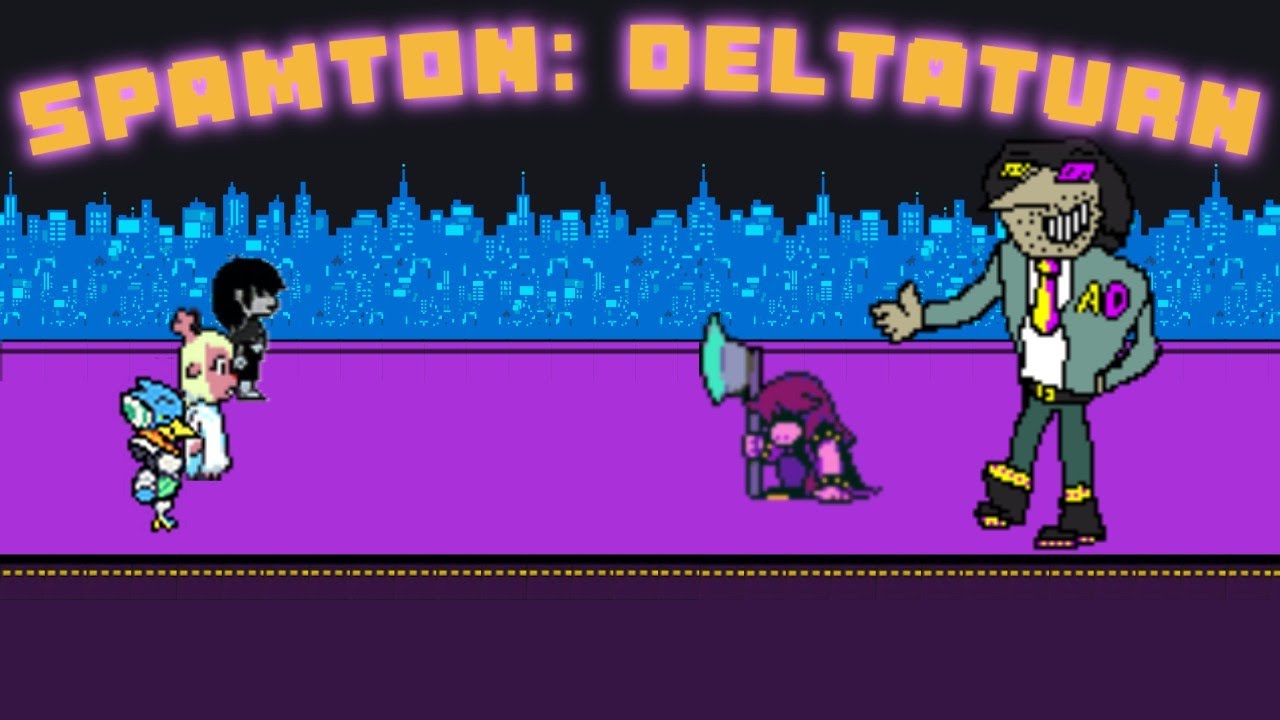 Spamton (First encounter): Deltaturn - YouTube