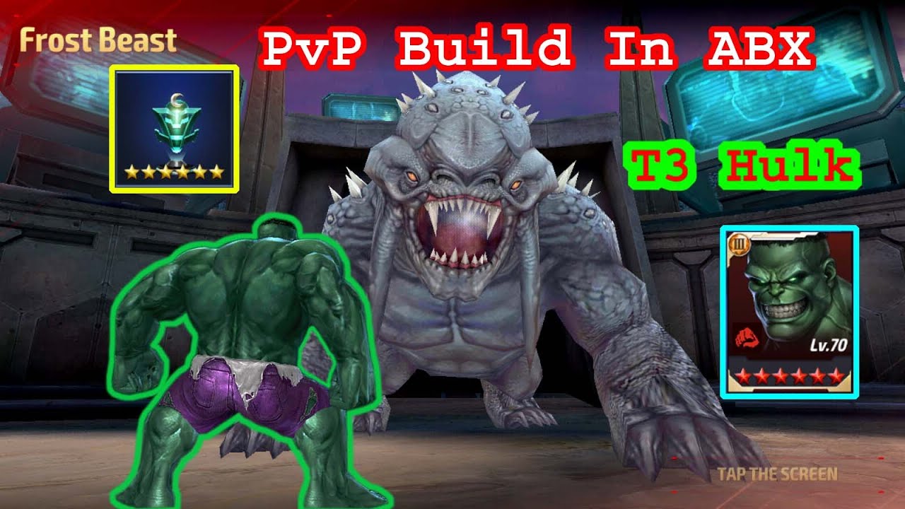 T3 Hulk Test In ABX with Ctp of Regeneration PvP Build - YouTube