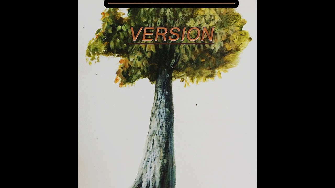How to paint a realistic Tree/ Real Time/Acrylic Painting - YouTube