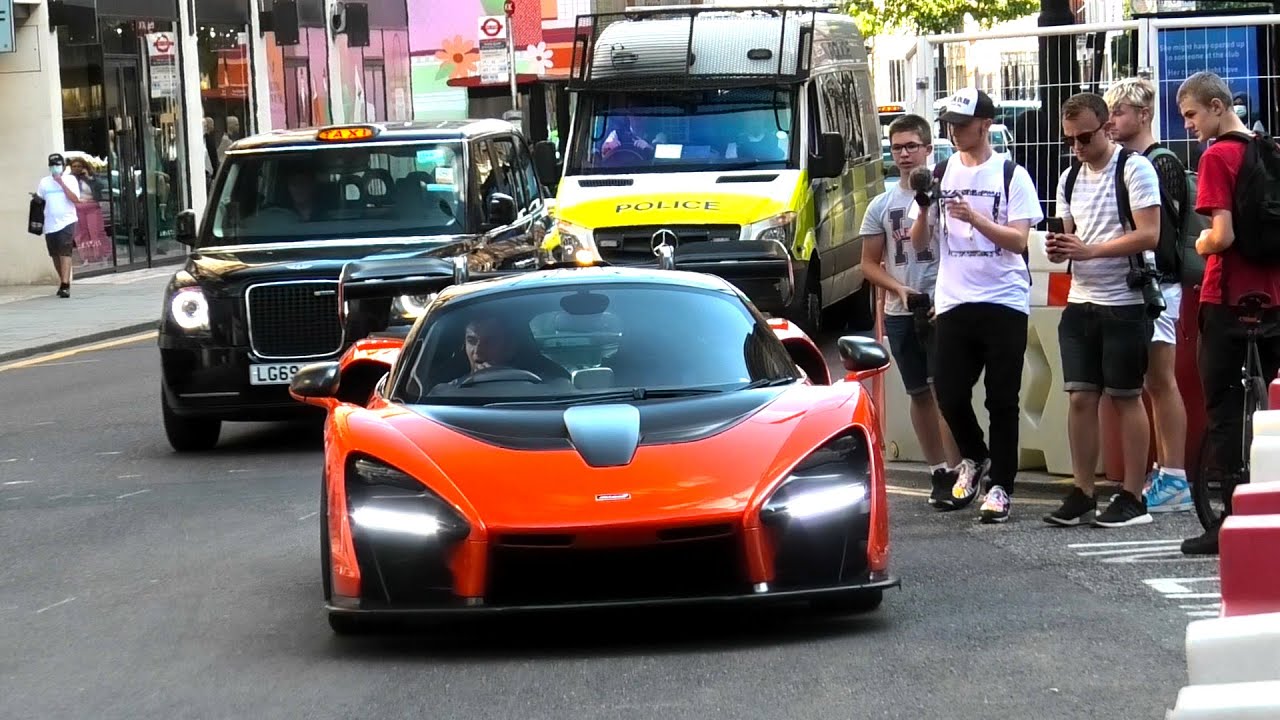 SUPERCARS in LONDON July 2020 - YouTube