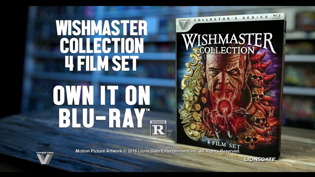 The Wishmaster 4 Film Collection Blu Ray Trailer (Vestron Video) - YouTube