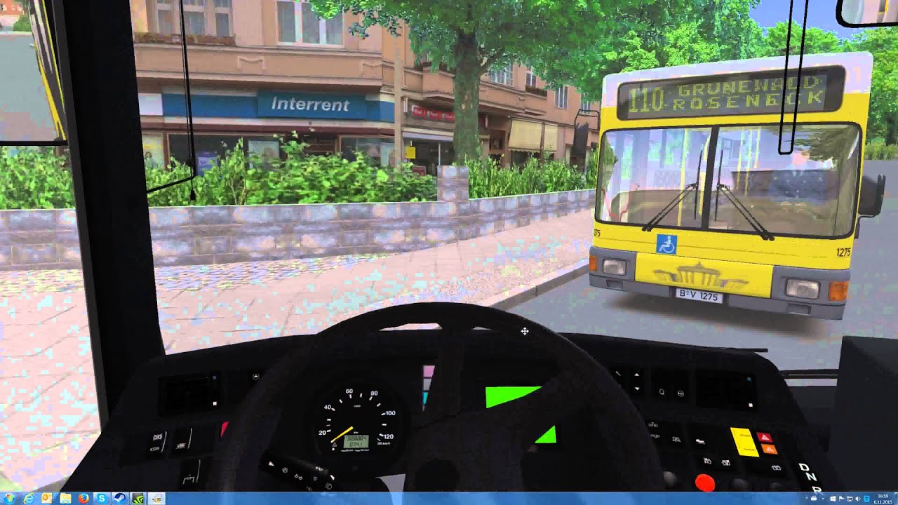 Omsi 2. Berlin X10. Line 110 Roseneck-Hertzallee Part 1/2. 4K - YouTube