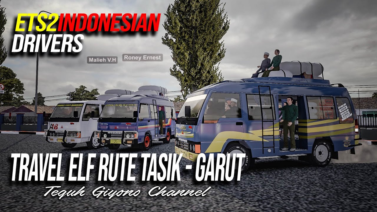 ARMADA TRAFEL ELF ANGKUTAN TASIK GARUT YANG MASIH EKSIS | 👌 ETS 2 ...