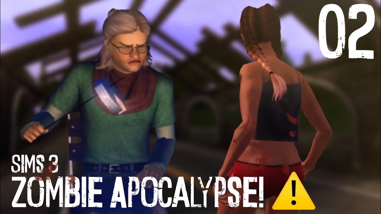 Let’s Play The Sims 3 Zombie Apocalypse Part -02- Our First Death ...
