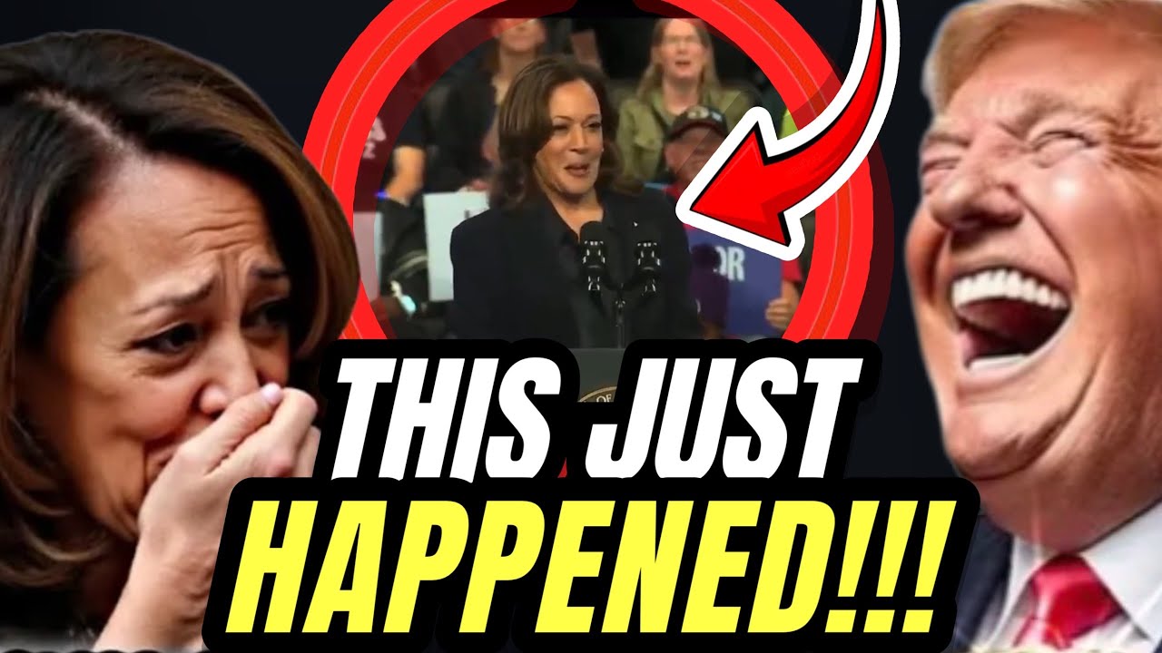 Kamala Harris FREAKS OUT HUMILATED As Teleprompter Goes Out During ...