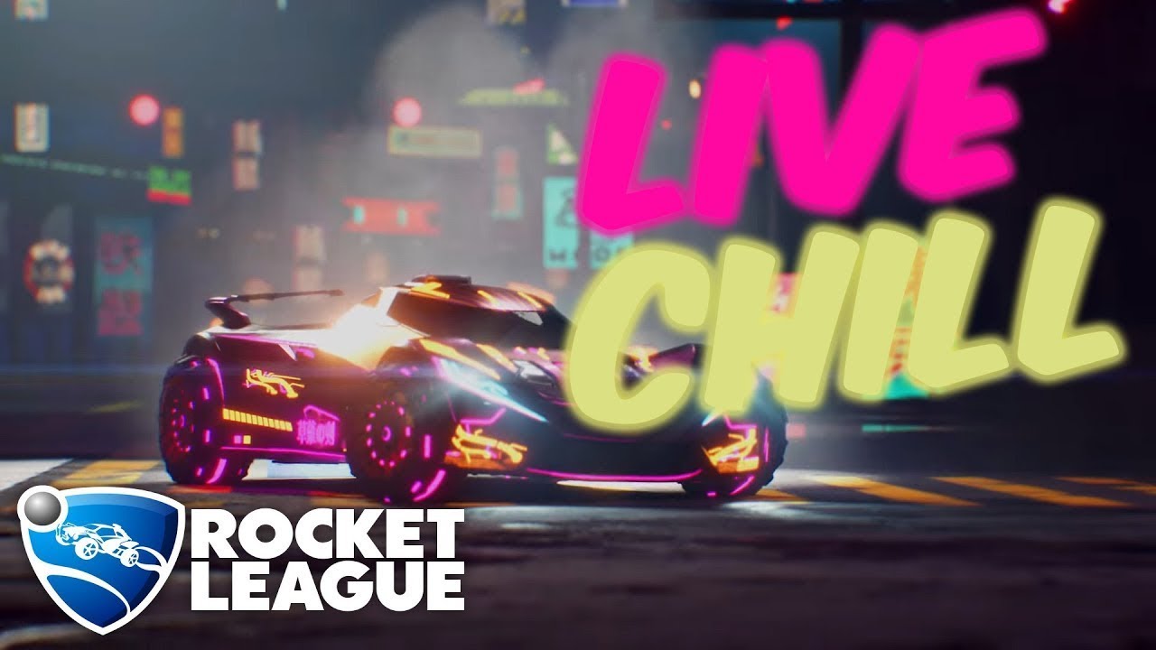 Live Rocket League chill - YouTube