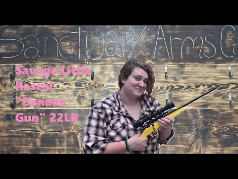 Sighting in Savage Little Rascal 22LR for Squirrel Hunting - YouTube