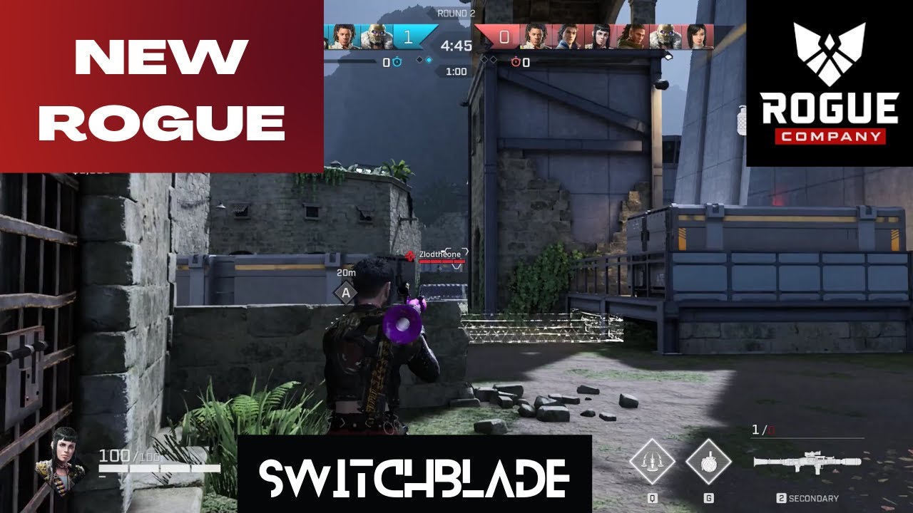 Rouge company new meta SWITCHBLADE🃏- New Rouge gameplay - YouTube