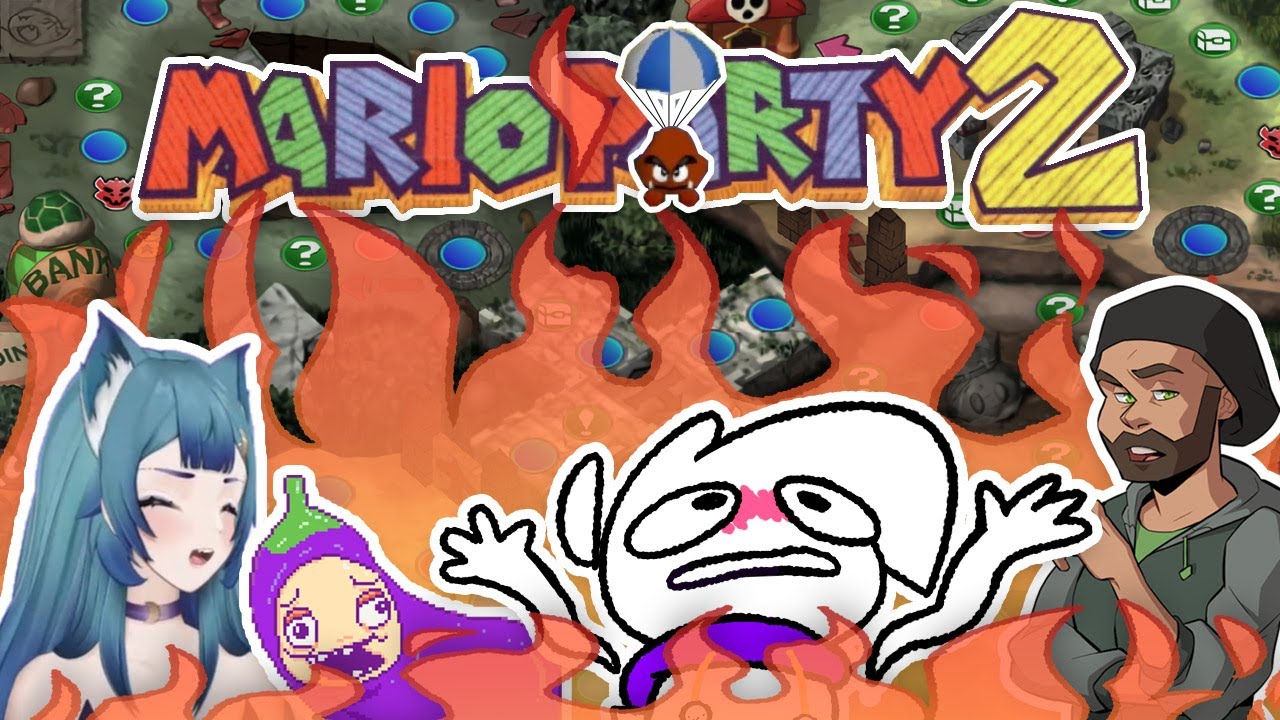 Impromptu Mario Party 2 w/ CauseImDanJones, Bathinjan, NicholeGoodnight ...