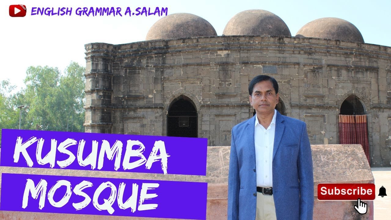 Kusumba Mosque, Manda Upazila, Naogaon District of Bangladesh. # ...