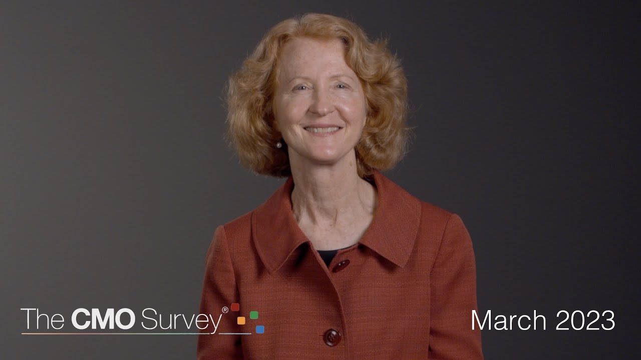The CMO Survey - March 2023: Managing Brand, Growth, and Metrics - YouTube