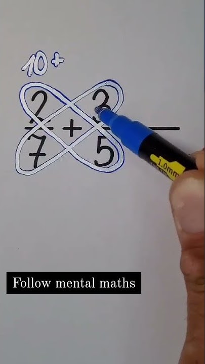 maths trick 27 - YouTube