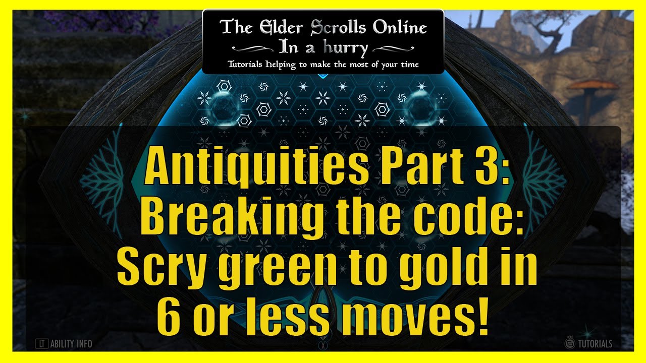 Scry from green to gold (master) in 6 or less moves. - YouTube