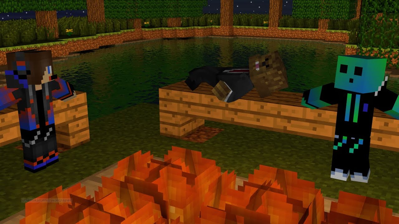 Minecraft cu gabi si dragos a doua saritura - YouTube