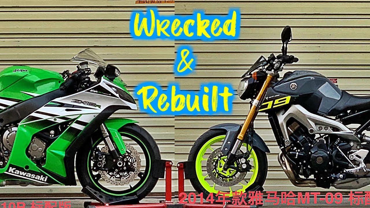 Wrecked and rebuilt. 12 Superbikes | Wrecked Superbikes | Rebuilt ...
