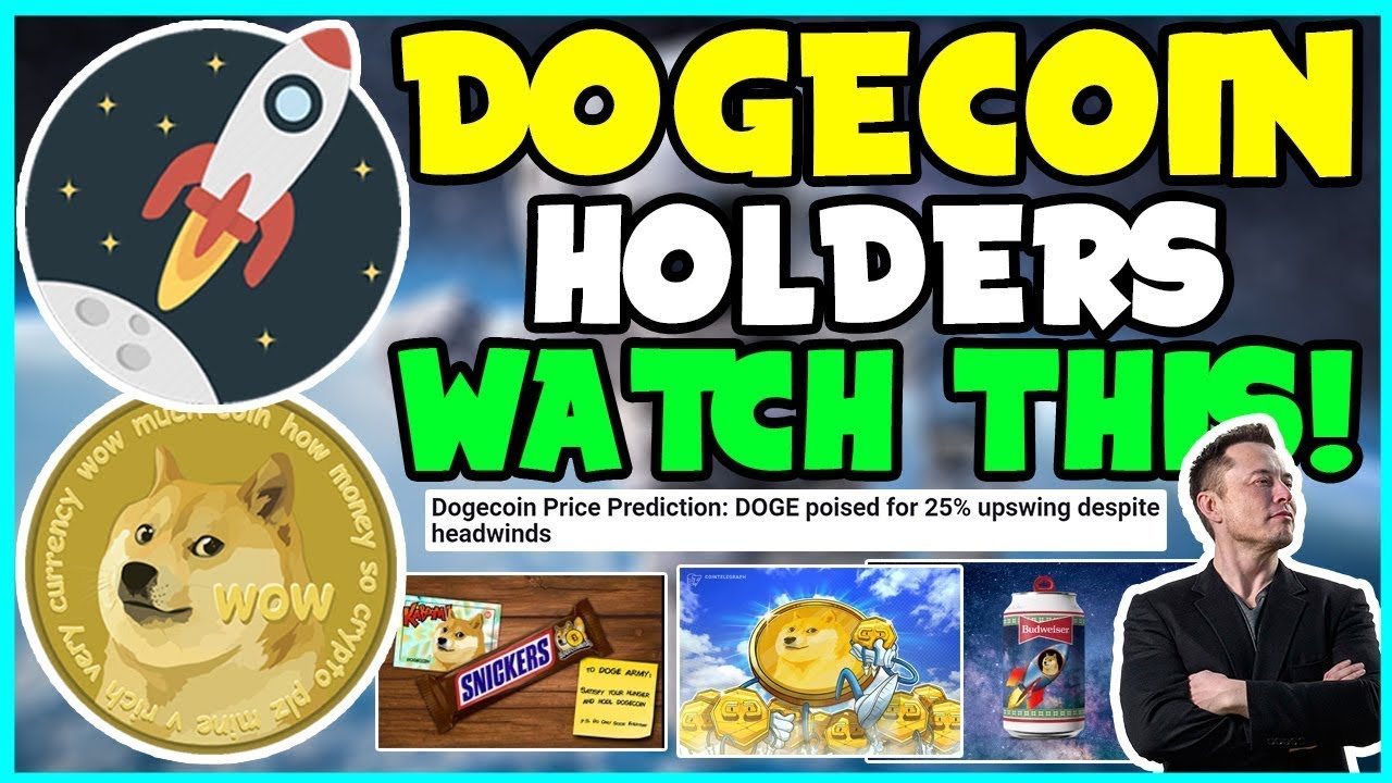 Elon Musk Hints Dogecoin Will Go To $0.70 At Least! (HUGE Holders and ...