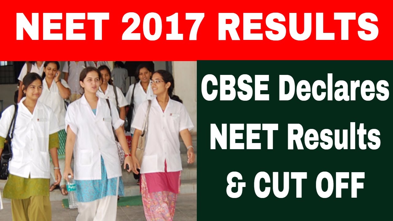 CBSE Declares NEET 2017 Results On June 23 - YouTube