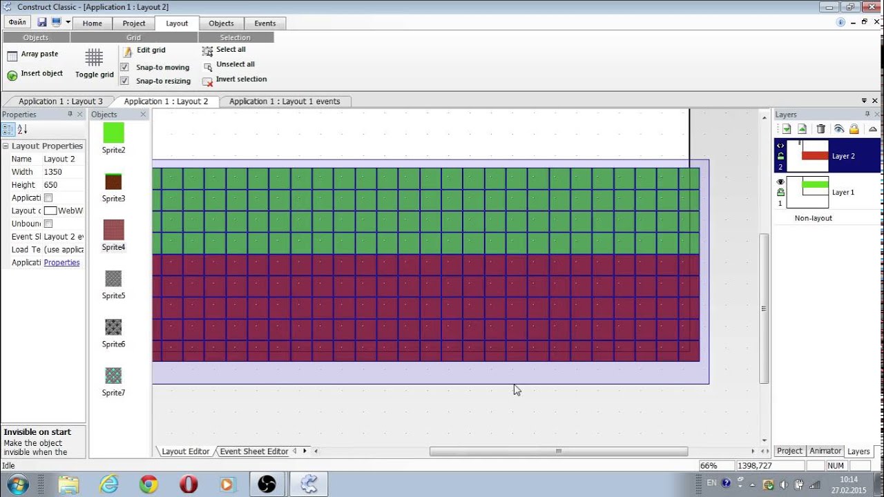 Генерация мира в Construct Classic - YouTube
