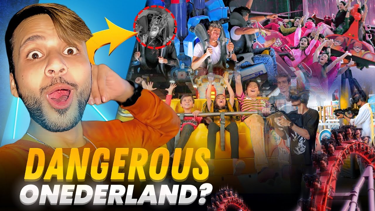 Onederland Jholon Ka Mazaa 😜 | Best Amusement Parks | Onederland ...