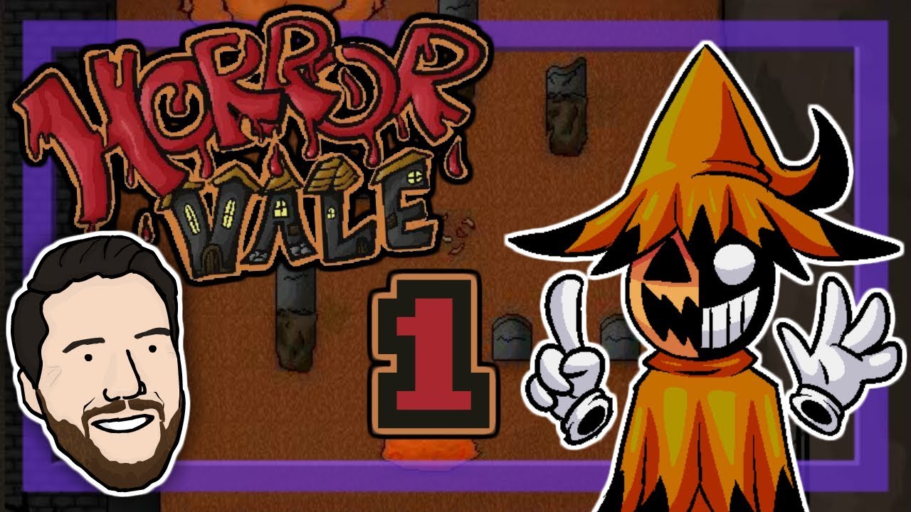SPOOKY HALLOWEEN THEMED RPG | Let's Play HorrorVale - PART 1 | Graeme ...