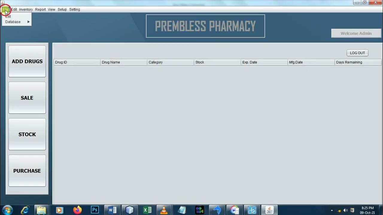 JAVA POS SOFTWARE - YouTube