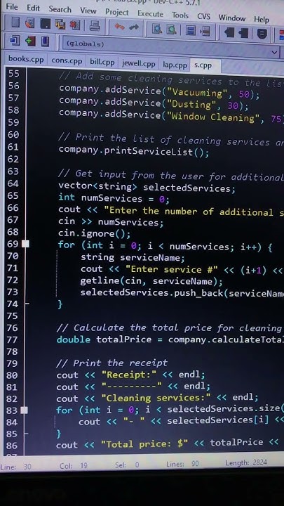 cleaning company c++#coders #codelife #codemasters #codinglife #codingninja #coding #code # ...