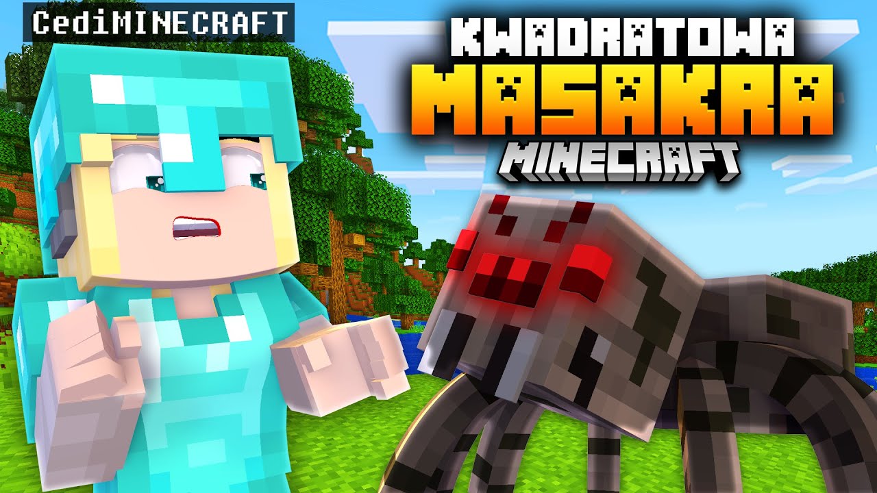KWADRATOWA MASAKRA ZAMKI 😱 START NOWEGO SEZONU KM | Cedi Minecraft ...