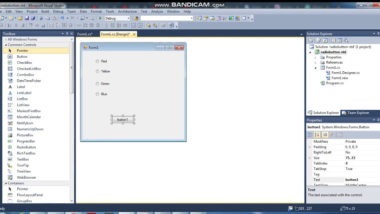 Radiobutton Youtube
