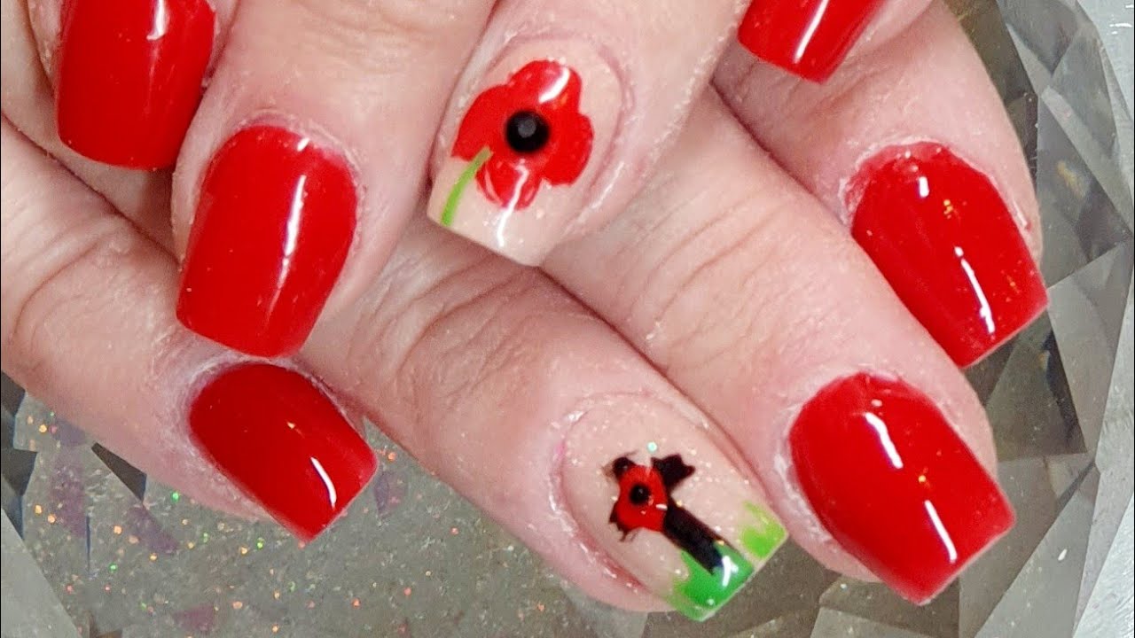 poppy nails - YouTube