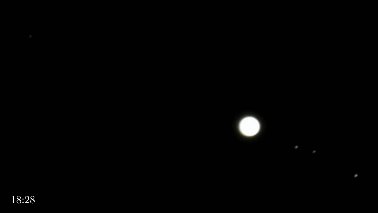 Moons of Jupiter in Motion - YouTube