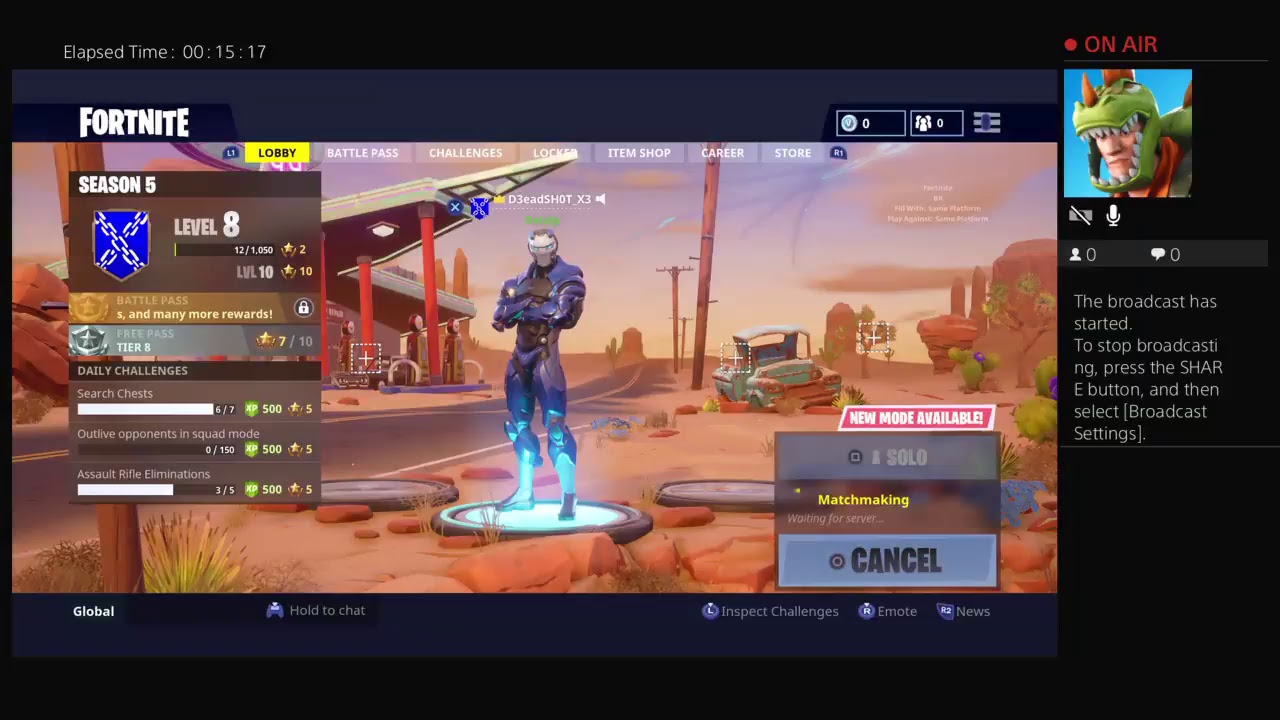 Fortnite 1 hour.Episode 1 - YouTube