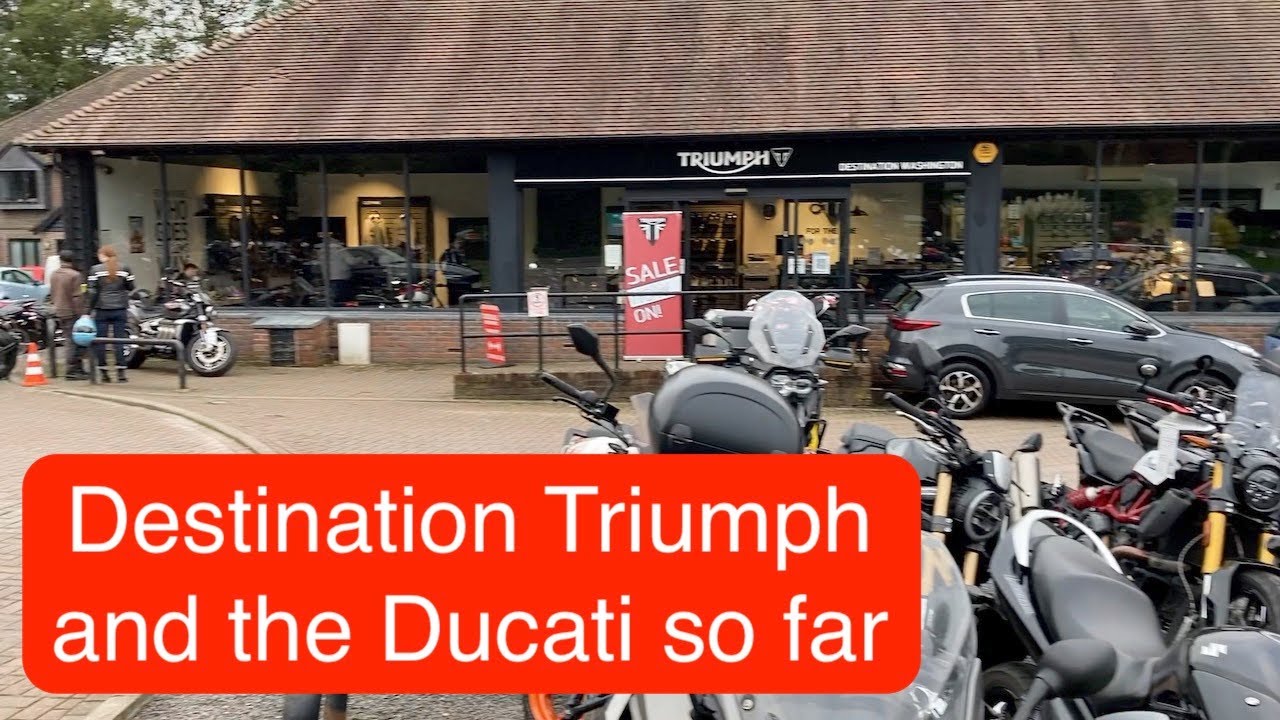 Destination Triumph open day and plans for the Monster - YouTube