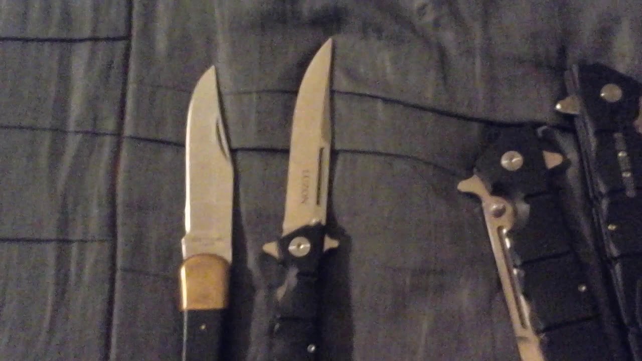 The Cold Steel Economy Folder LUZON large and medium - YouTube