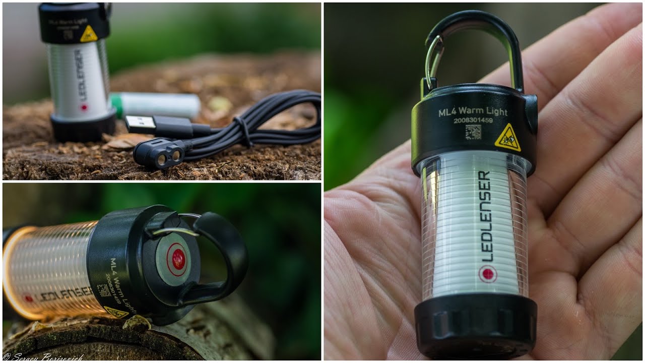 Обзор Led Lenser ML4. Кемпинговый фонарь на АА с магниной зарядкой - YouTube